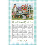 2025 Kay Dee Linen like Calendar Towels - Old Deerfield Country Store