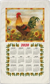 2020 Kay Dee & Willow Creek Linen like Calendar Towels - Old Deerfield ...